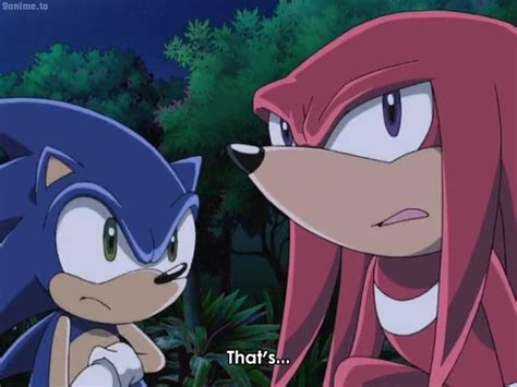 Sonic X E32 Knuckles Sonic By Giuseppedirosso On Deviantart