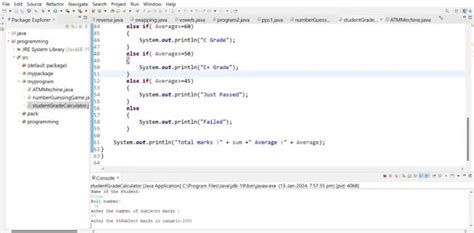 I Have Completed Task 2 Of Java Development On Grade Calculator Codsoft