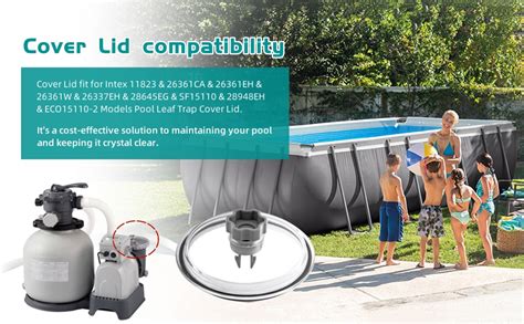 Maigoo Sf15110 Pool Leaf Trap Cover Lidwith O Ringandvalve