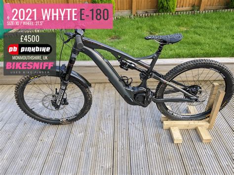 Whyte E180 2021 £4500 Chepstow Uk R Endurobikesforsaleuk