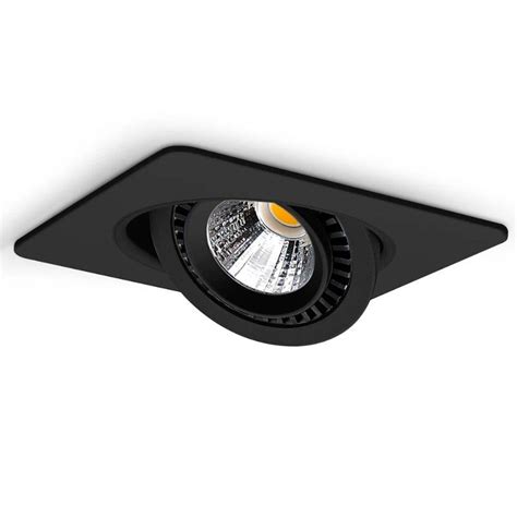 Spot Led Encastrable Carré 5w Cob Lot De 2 Ambiance Led