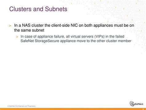 ppt configuring and managing a safenet storagesecure cluster