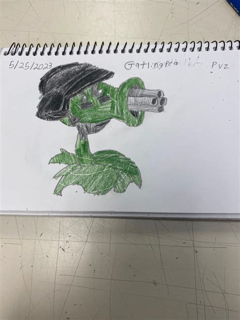 Gatling Pea Pvz Plants Vs Zombies By Hypno1fan On Deviantart