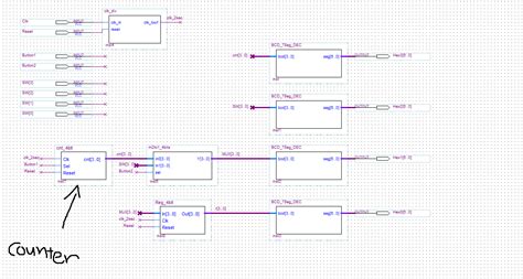 Solved How Do I Build The Counter Logic Circuit For This