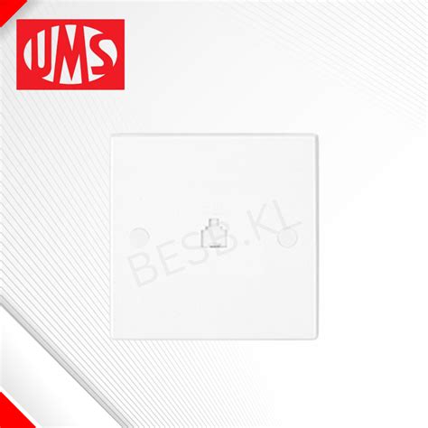 Ums Ts301n 1 Gang Telephone Socket Outlet Shopee Malaysia