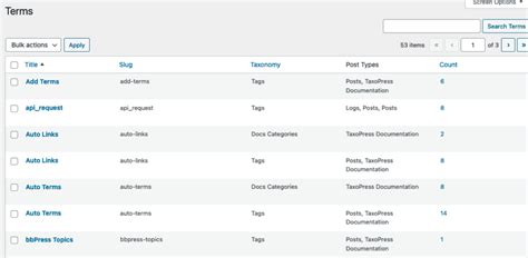 taxopress has a new terms screen taxopress