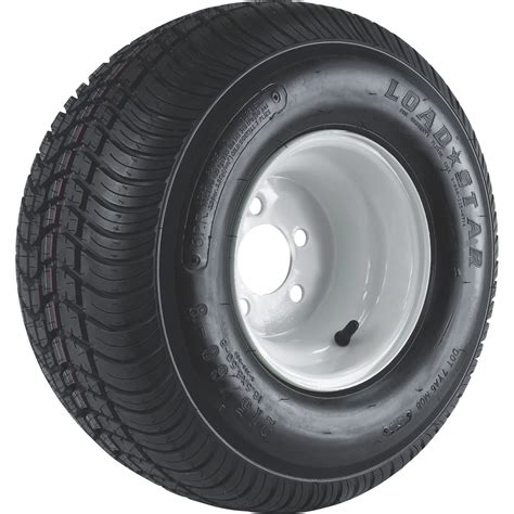 Kenda Loadstar 8in Bias Ply Trailer Tire And Wheel Assembly 21560 8