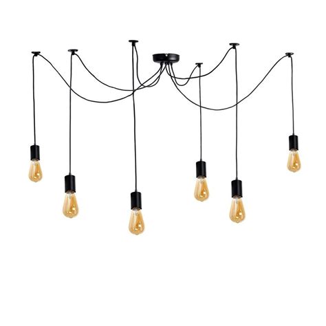 Купити Люстра павук підвісний світильник Spider 6 Black 1801211 в