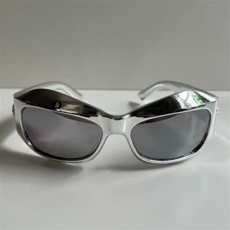 Accessories Vintage Y2k 200s Unique Retrofuturistic Goth Chrome Opium