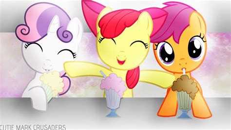 Cutie Mark Crusaders Wallpaper Milkshakes By Jeremis On Deviantart