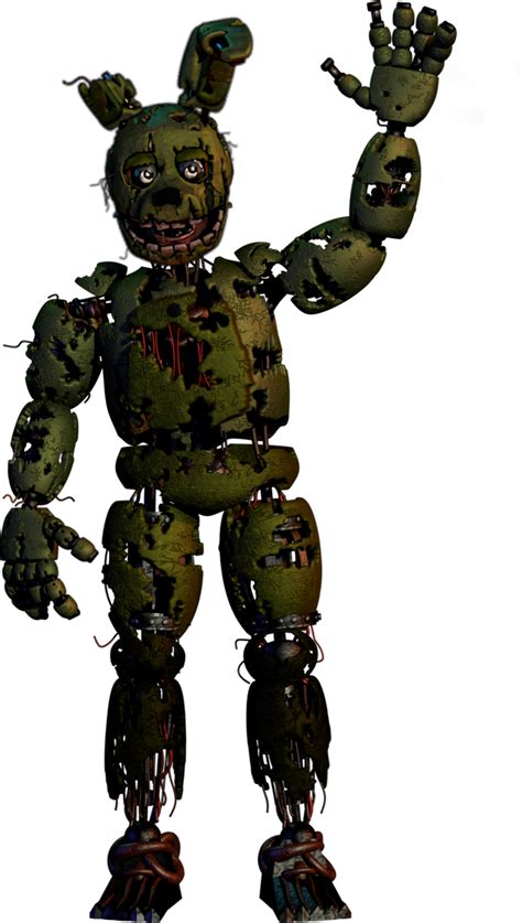 Springtrap Full Body Version 2 By Romaxiothefnaffan On Deviantart