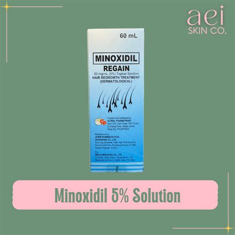 Minoxidil 5 Solution 60 Ml Shopee Philippines