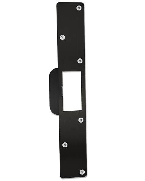 Bryzaxu Door Strike Plate Door Security Devices Steel Metal Striker