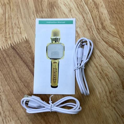 Micro Karaoke K M Loa Bluetooth Sd Si U Tr M