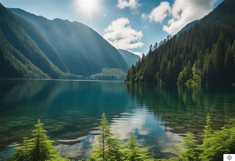 Lake Crescent Washington A Glacial Marvel In Olympic Park