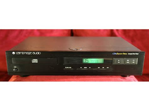 Cambridge Audio Cd4 Special Edition Compact Disc Player Cd Sacd