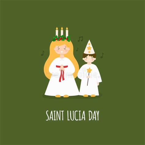 St Lucia Girl Stock Illustrations 13 St Lucia Girl Stock