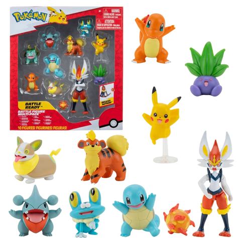 Pokemon Battle Figure 10 Pack Pkw2855 Uk Toys And Games