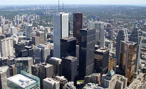 Toronto Skyline Before And After