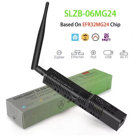 Smlight Slzb 06 Slzb 06m Zigbee And Matter Over Thread Adapter Ethernet Wifi Gadgetshack