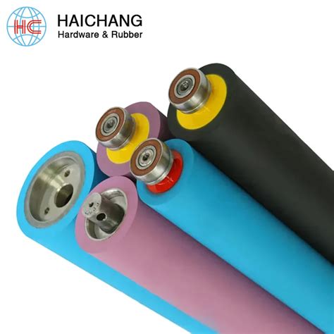 China Polyurethane Anti Static Rubber Roller Supplier Manufacturer