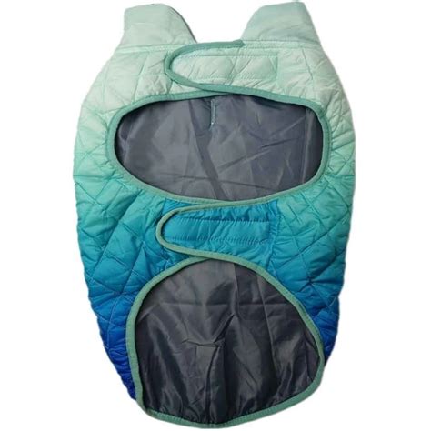 خرید و قیمت لباس پافر سگ مدل بهاره رنگین کمانی آبی برند Anko در سایز Xl