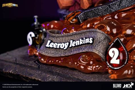 Leeroy Jenkins Statue World Of Warcraft X Hearthstone Limited