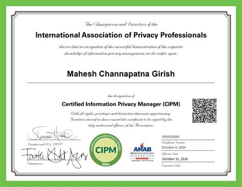 Mahesh Cg On Linkedin Cipm Dataprotection Privacy Compliance Iapp 73 Comments