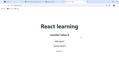 Learned About Hook In React Muhammad Waheed Posted On The Topic