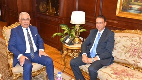 النائب العام يستقبل وزير شئون المجالس النيابية صور