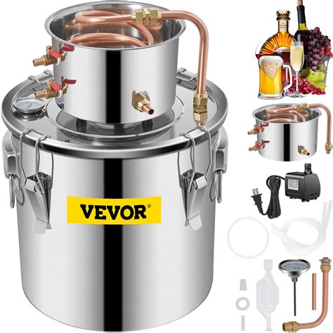 Vevor 5 Gallon 21 Liter Alcohol Still Instruction Manual