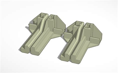 3d Design 20x20 Legs Tinkercad