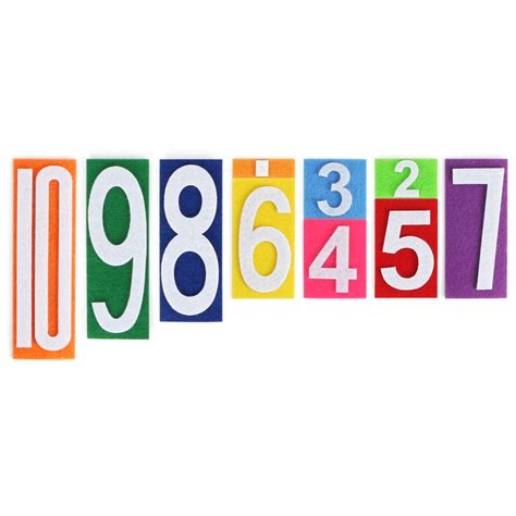 幼儿园数学区1 10数字卡片教学能力认知学习加减法小学不织布教具虎窝淘