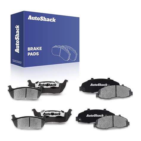 Autoshack Front And Rear Ceramic Brake Pad Set For Ford And Lincoln F 150