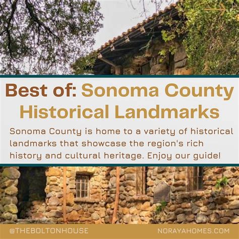 Best Of Sonoma County Historical Landmarks