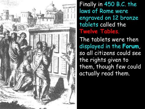 The Twelve Tables Rome The Rise Of The Roman Republic Storyboard Av