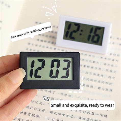 Mini Digital Clock Table Alarm Clock Portable Clock With Battery