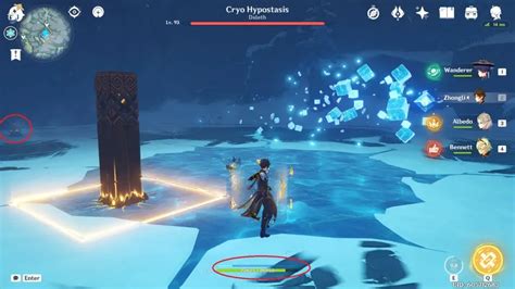 Come Trovare E Sconfiggere La Cryo Hypostasis In Genshin Impact