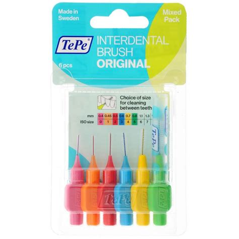 Buy Tepe Interdental Brush Original Different Diameters Assorted