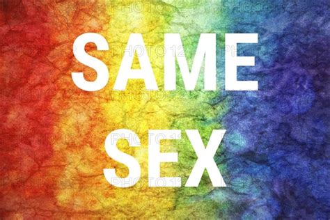 Same Sex Words On Lgbt Textured Background Photo12 Imagebroker Mariano Gaspar