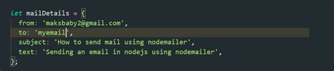 如何使用nodemailer在node js中发送电子邮件 how to send emails in node js using