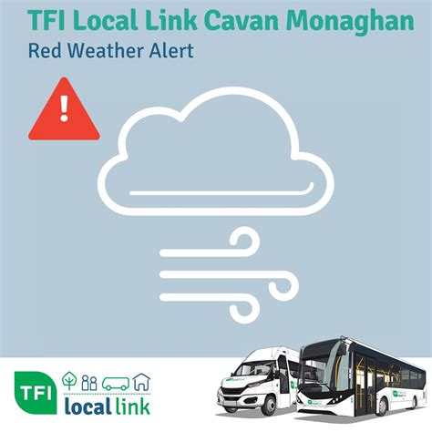 Status Red Weather Warning Tfi Local Link Cavan Monaghan