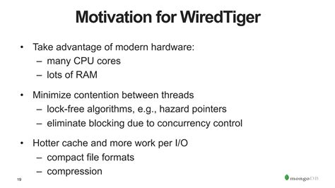 Mongodb Wiredtiger Internals