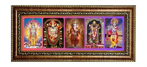Hitech Sales Shree Lord Vishnushree Tirupati Balajishree Ganesh Ji