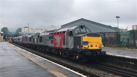 Thrash Hd Rog Class 37884 37611 And 47812 Tpe Mk5 Stock Move