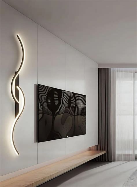 Darhyn Moderne Wandlamp Minimalistisch Led Warm Wit Licht 100x15 Cm 18w Bol