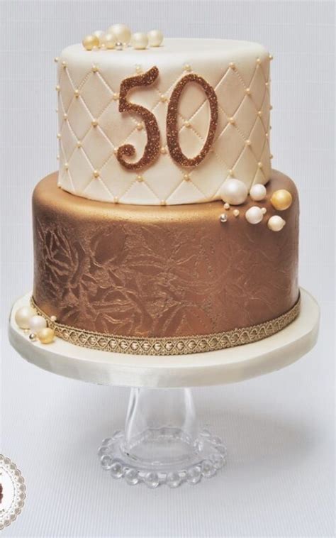 Pastel De Cumpleaños Número 50