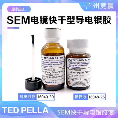 Ted Pella Experimental Use Sem Rapid Drying Silver 16040 30 Scanning Electron Microscope