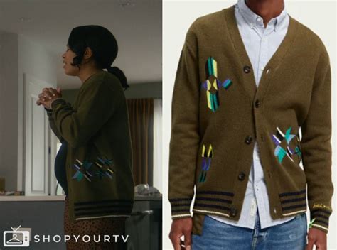 A Man In Full Season 1 Episode 5 Jills Printed Cardigan Shop Your Tv
