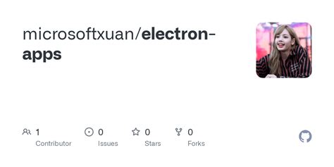 Github Microsoftxuanelectron Apps